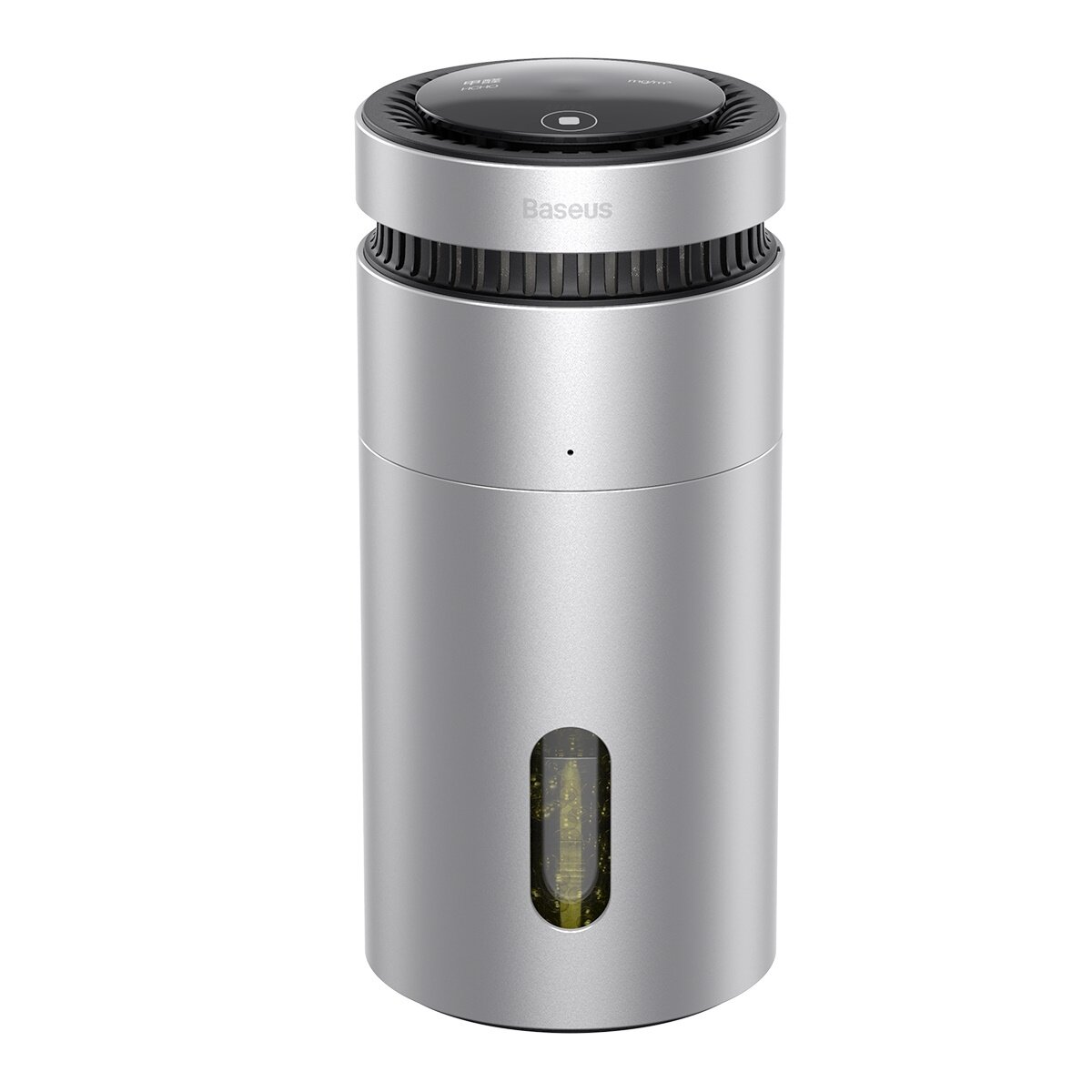 Автомобильный очиститель воздуха Baseus Supramolecule formaldehyde purifier with digital display formaldehyde detection function Silver (ACJHQ01-0S)