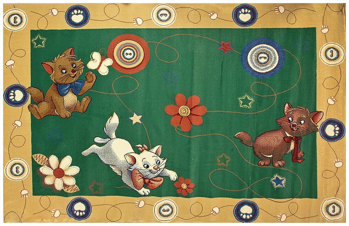 Детский ковер Радуга 40655 Котята на лужайке 3х4
