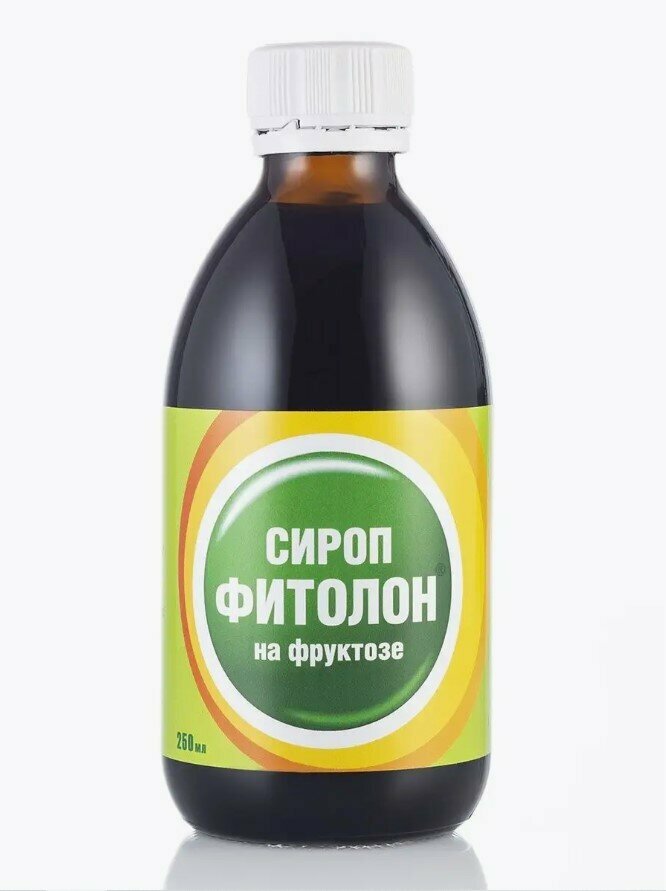 Сироп с хлорофиллом на фруктозе Фитолон без сахара 250 мл