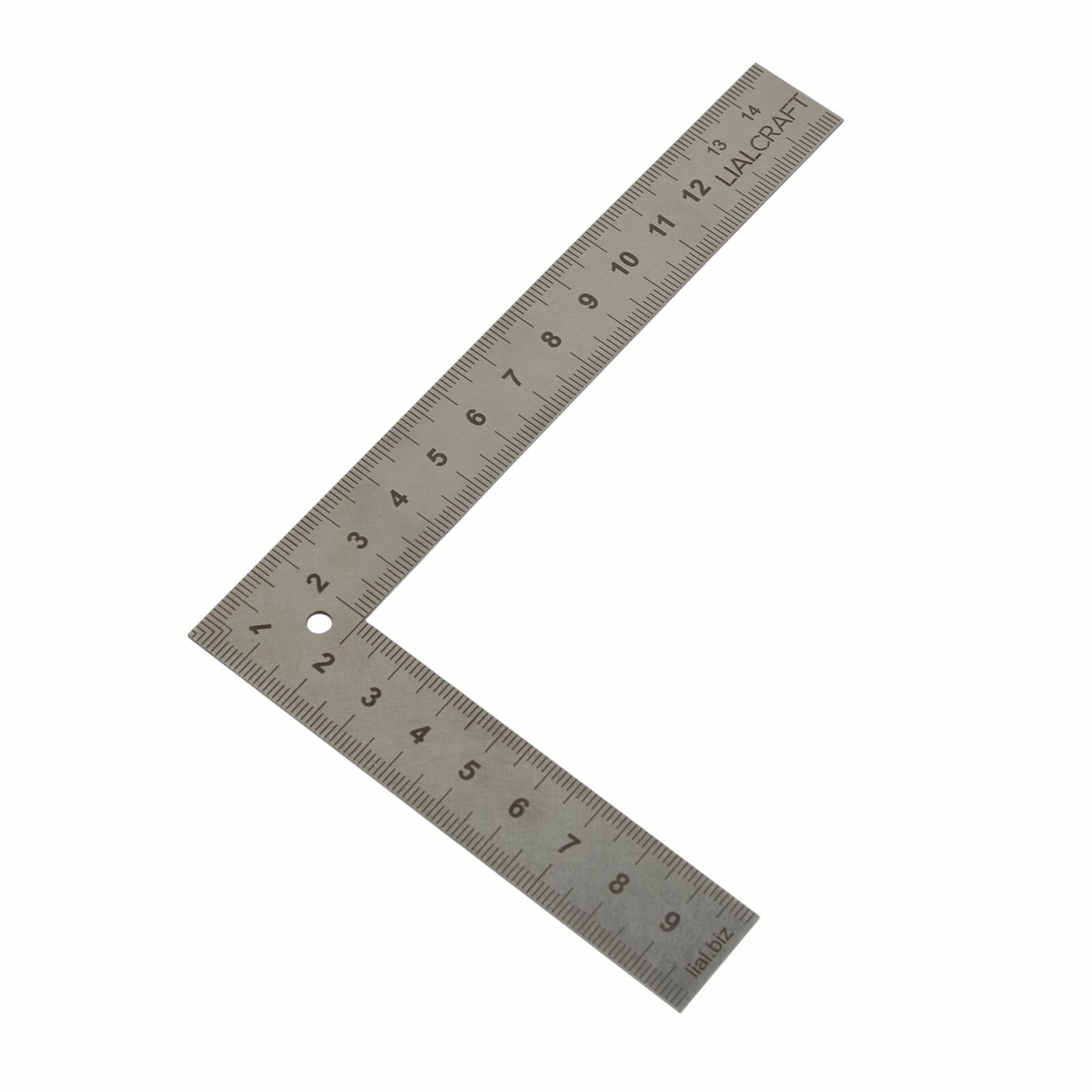 Линейка угольник 15x10 см