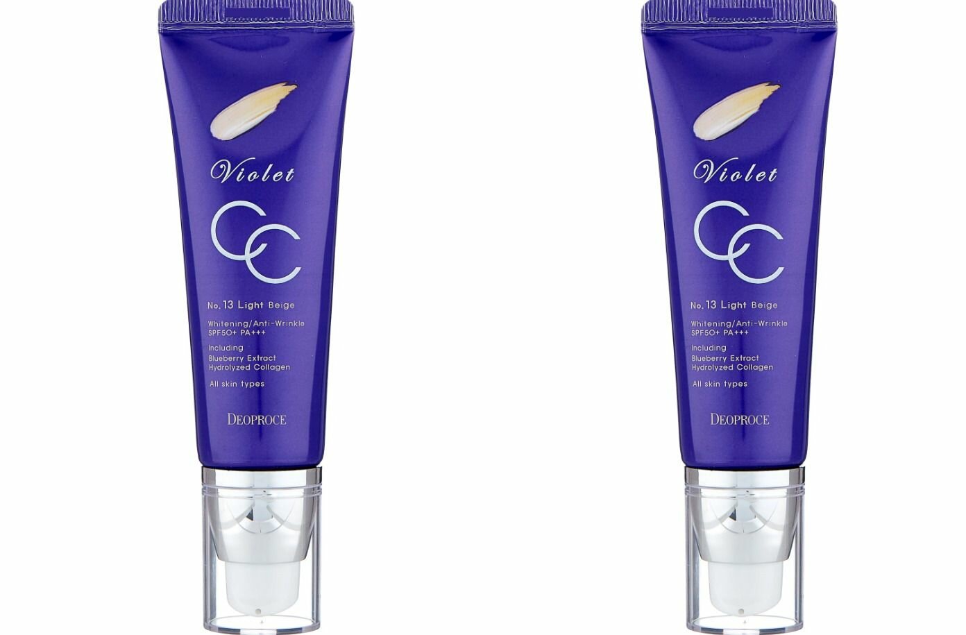 DEOPROCE Крем Violet 13, 50 г, 2 шт