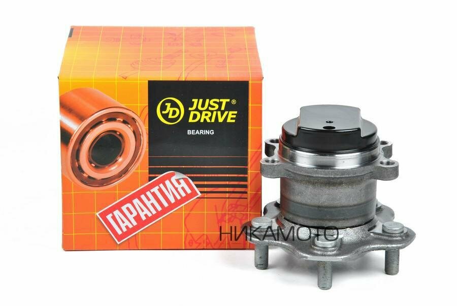 JUST DRIVE JEH0014 Ступица, задняя (с ABS) NI Qashqai 06-, X-Trail 07- 2WD T31, T32; RE Koleos 08-;