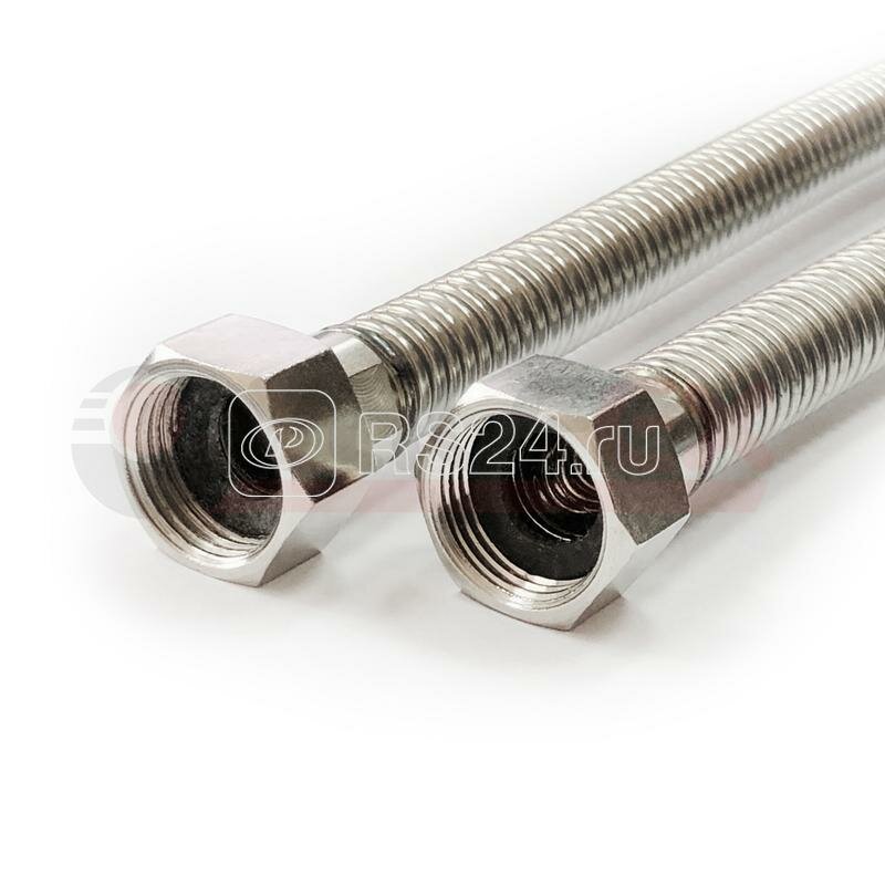 Подводка гибкая для газа 1/2дюйм гайка-гайка 0.3м (10/1) VALFEX 00000024080