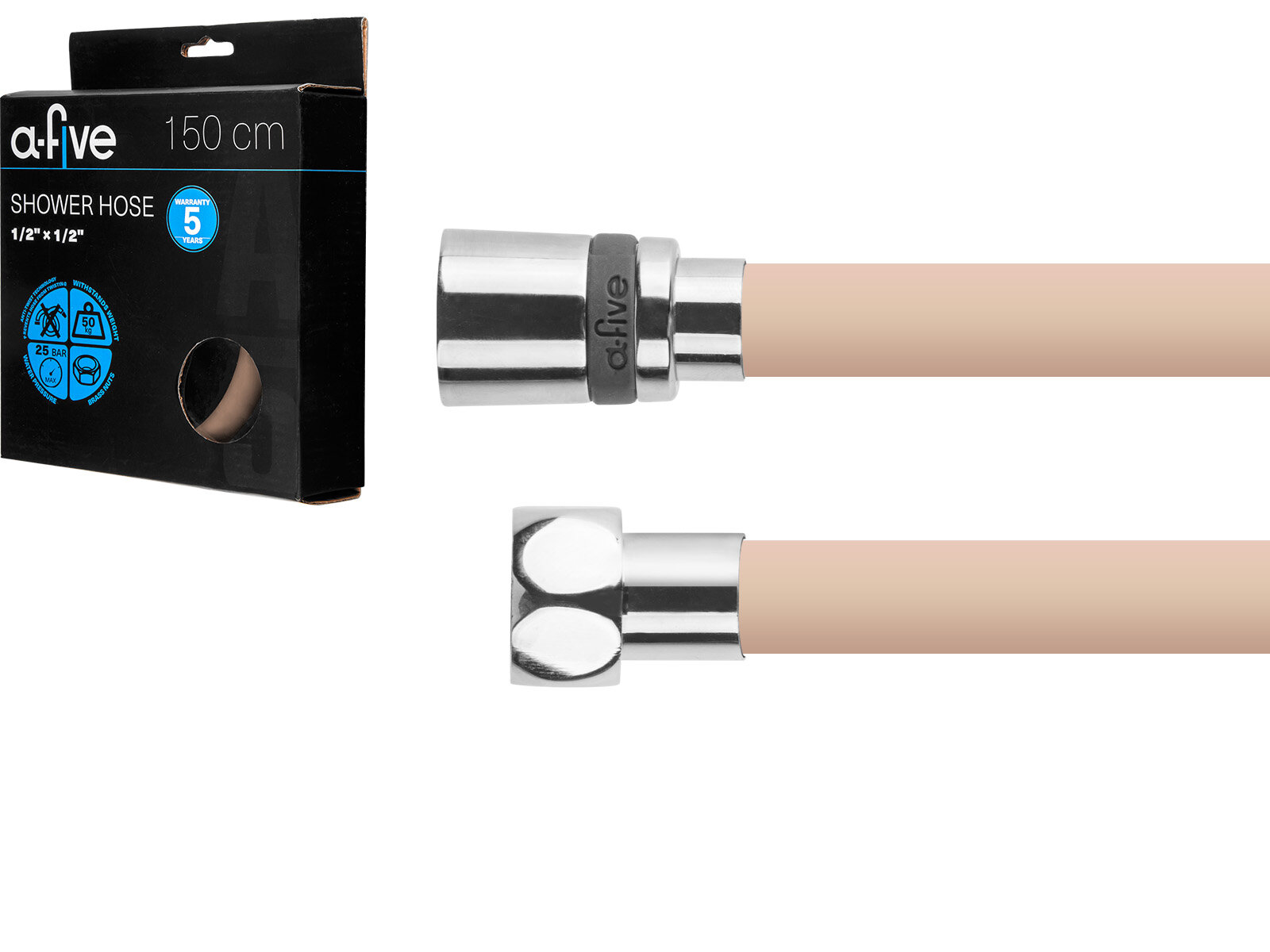 Шланг душевой A-FIVE 150 см (A5-034BRWN)