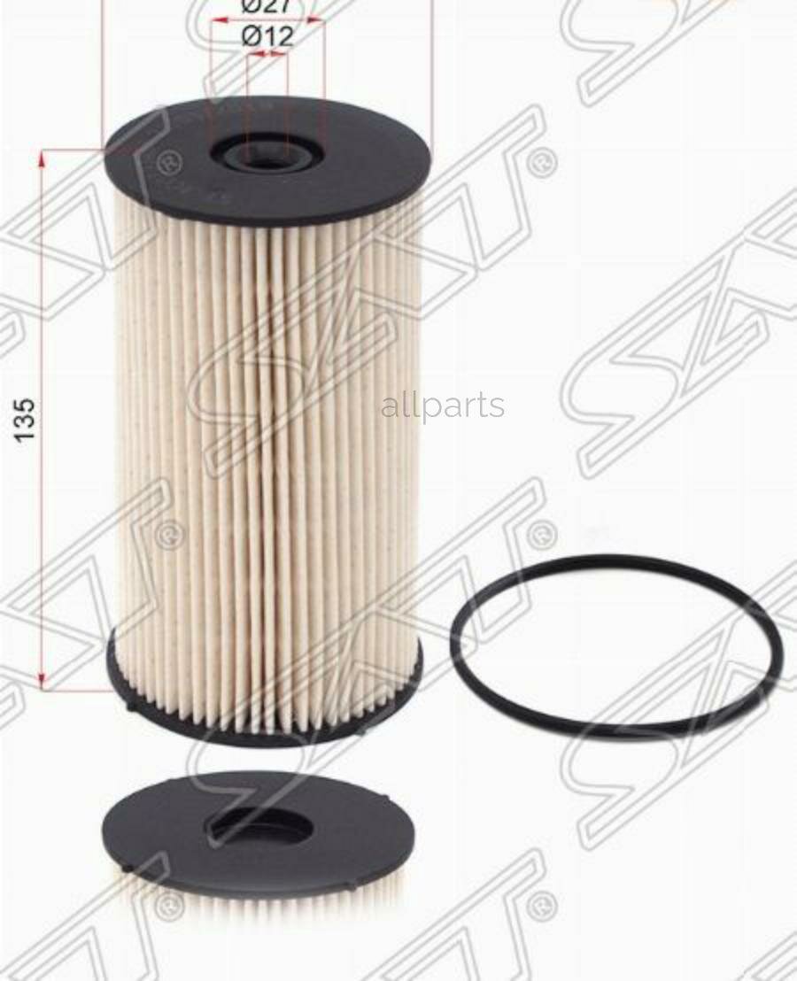 SAT ST-3C0127434 Фильтр топливный Audi A3 03-13 / Skoda Octavia 04-13