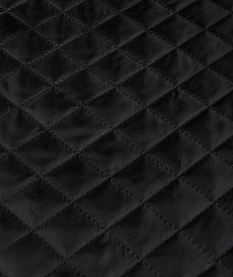 Термостежка: таффета 60 гр/м2+синтепон 80 гр/м2. Цвет черный. Готовый отрез 3*1,5м