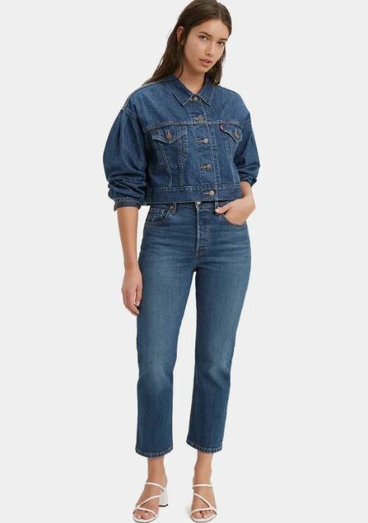 Джинсы зауженные 501 Crop 