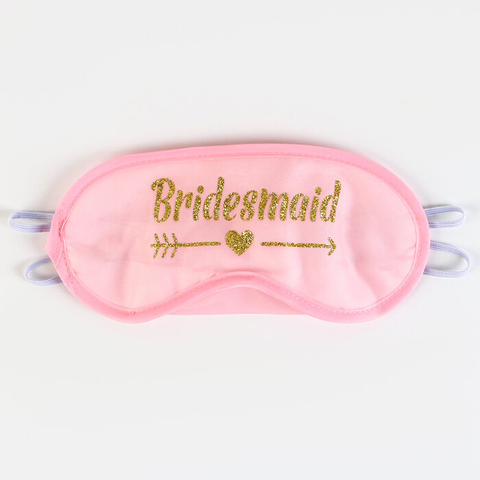 Карнавальный аксессуар- маска для сна "Bride", 10349011