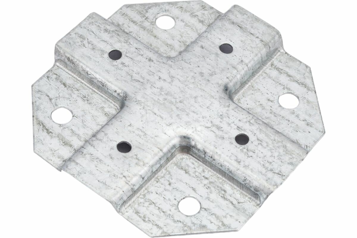 Краб-система Крепче Х-образный, цинк, 20x20 мм, 50 шт. 2947683