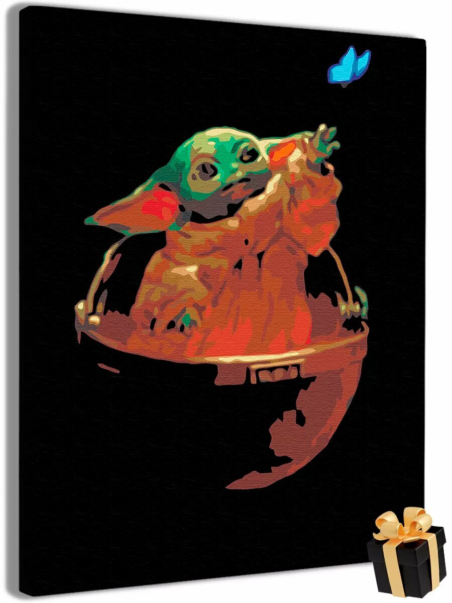 Картина по номерам Йода