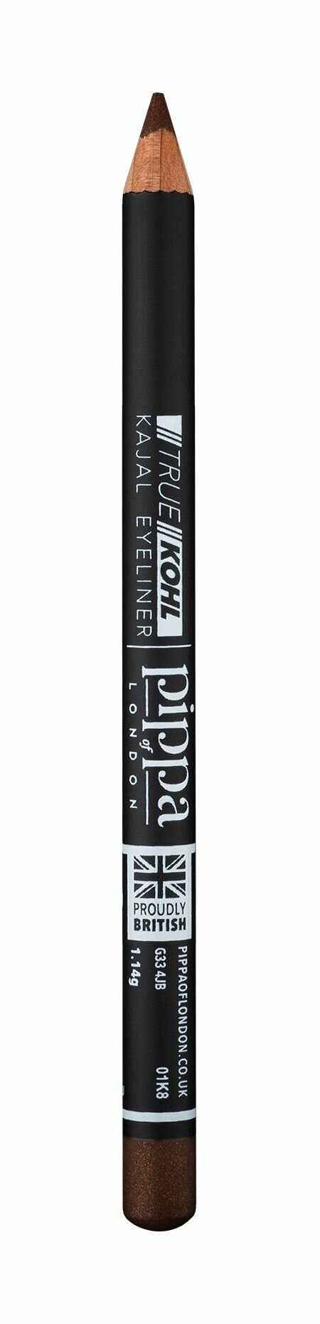 PIPPA OF LONDON True Kohl Kajal Eyeliner Карандаш для глаз, 1,14 г, 823