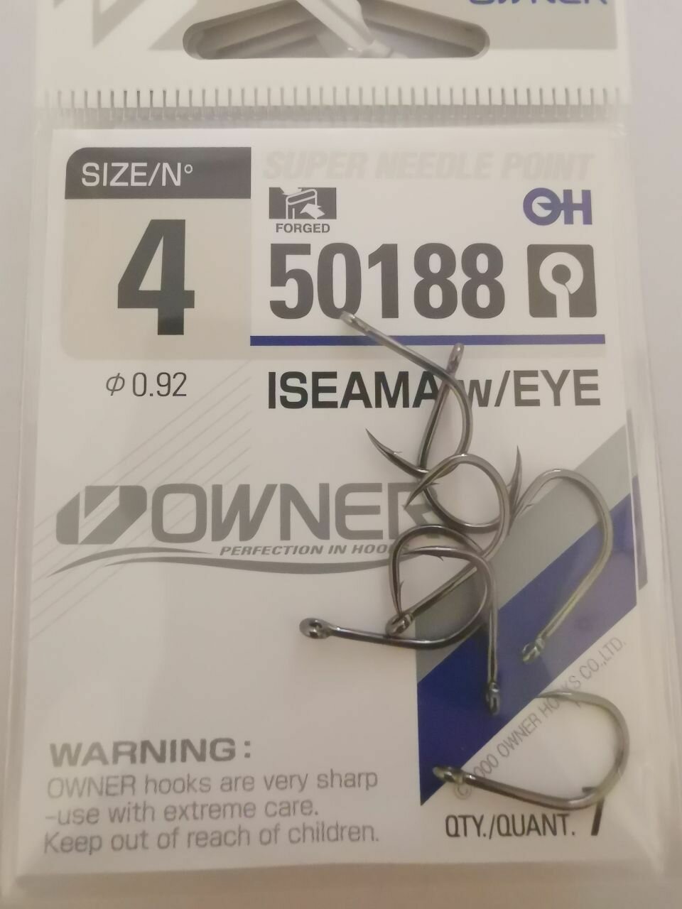 Крючок Owner 50188 №4 (7шт)