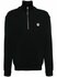 Толстовка Maison Kitsune Fox Head, размер 52, , black/black