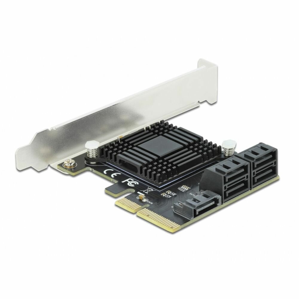 Контроллер PCIe x4 v3.0 JMB585 5xSATA3.0 6Gb/s (ORIENT J585S5)