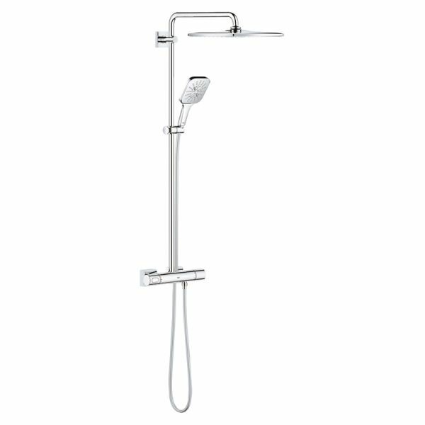 Душевая система Grohe Rainshower Smartactive Cube 26649 000 (26649000) хром