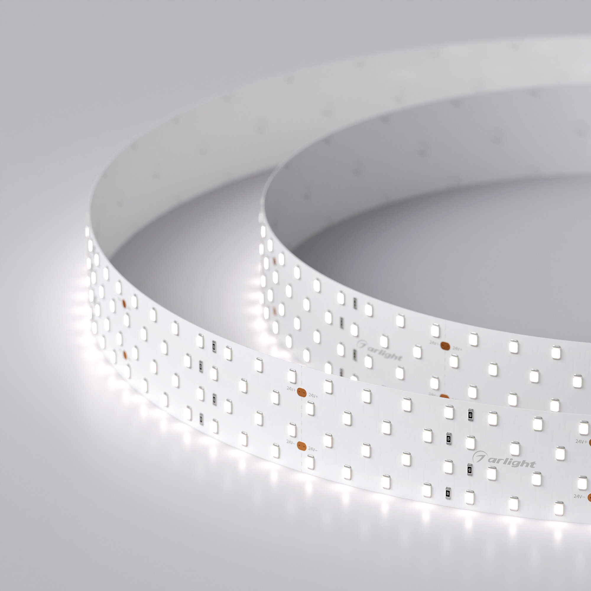 Лента светодиодная Arlight Лента RT-A280-36mm 24V White6000 (30 W/m, IP20, 2835, 2.5m) (ARL, Открытый), 2.5м