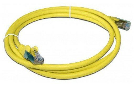 Патч-корд Lanmaster LAN-PC45/S6A-2.0-YL FTP RJ-45 вил.-вилка RJ-45 кат.6A 2м желтый LSZH (уп:1шт)