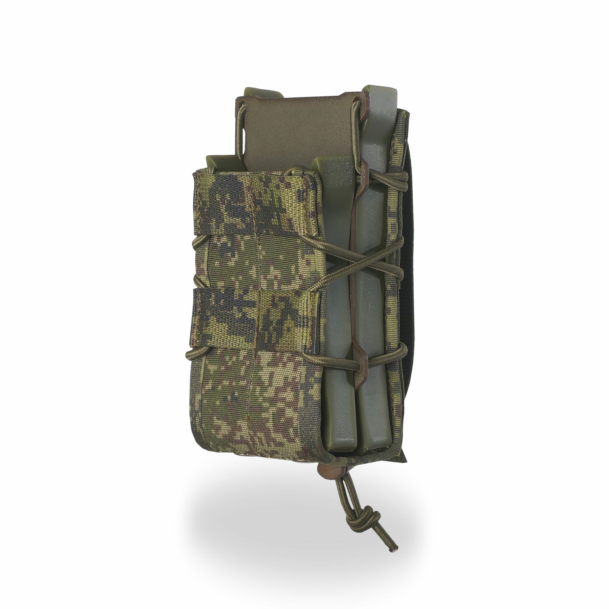 Подсумок MBC OpenTop, двойной, кордура/пластик, цвет emr-русская цифра