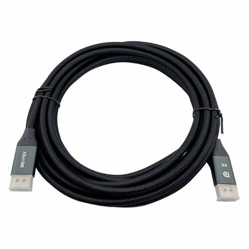 Кабель Display Port DisplayPort (m) (прямой) - DisplayPort (m), GOLD , 5м, черный