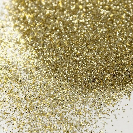 Блестки сухие для рукоделия 100 грамм св. золото