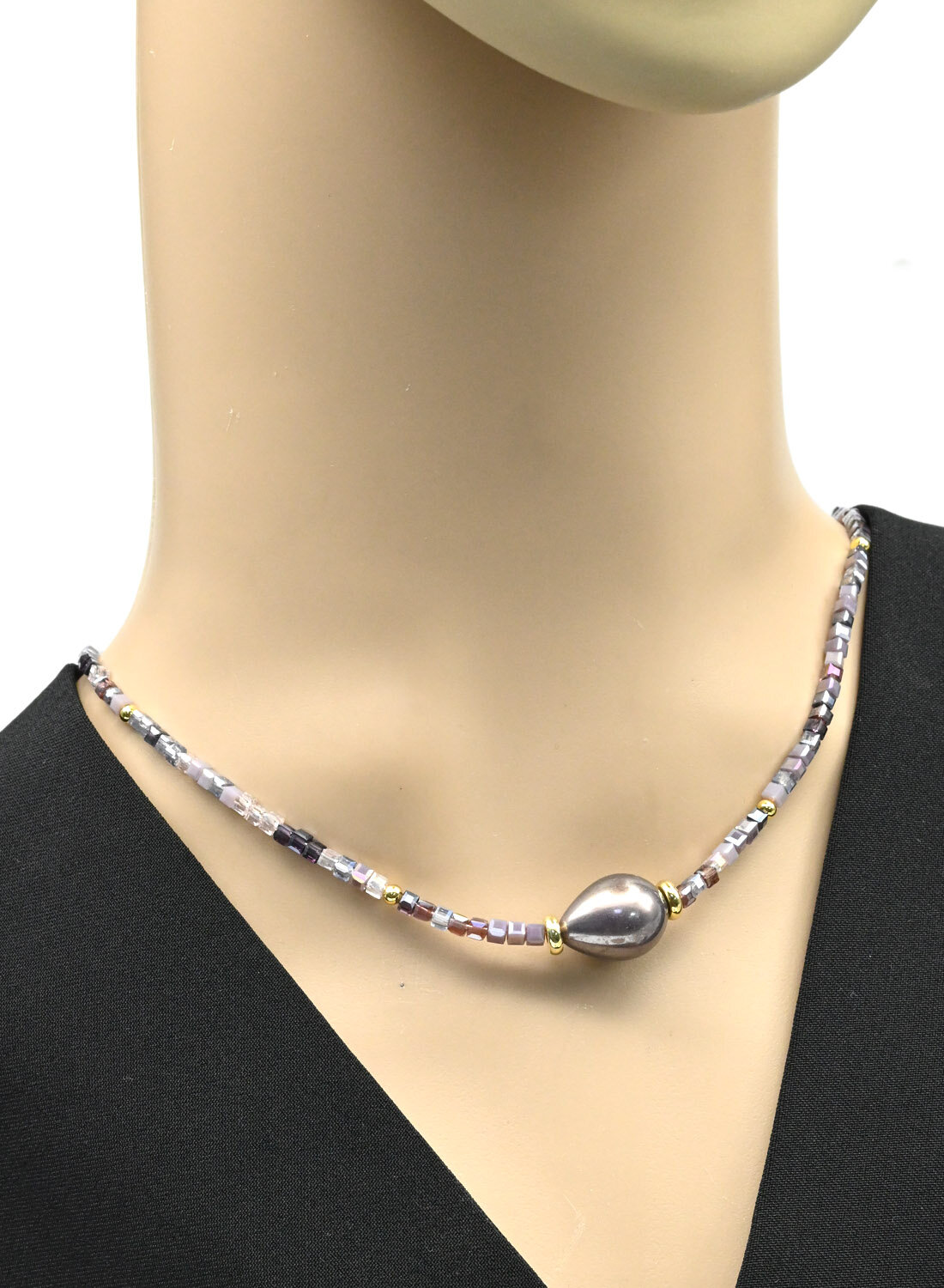 Чокер, циркон