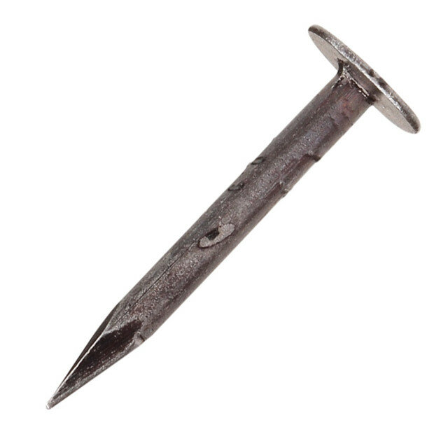 Гвозди мебельные с широкой шляпкой 1,5x12 мм, вес 0,07 кг, крепеж для дерева