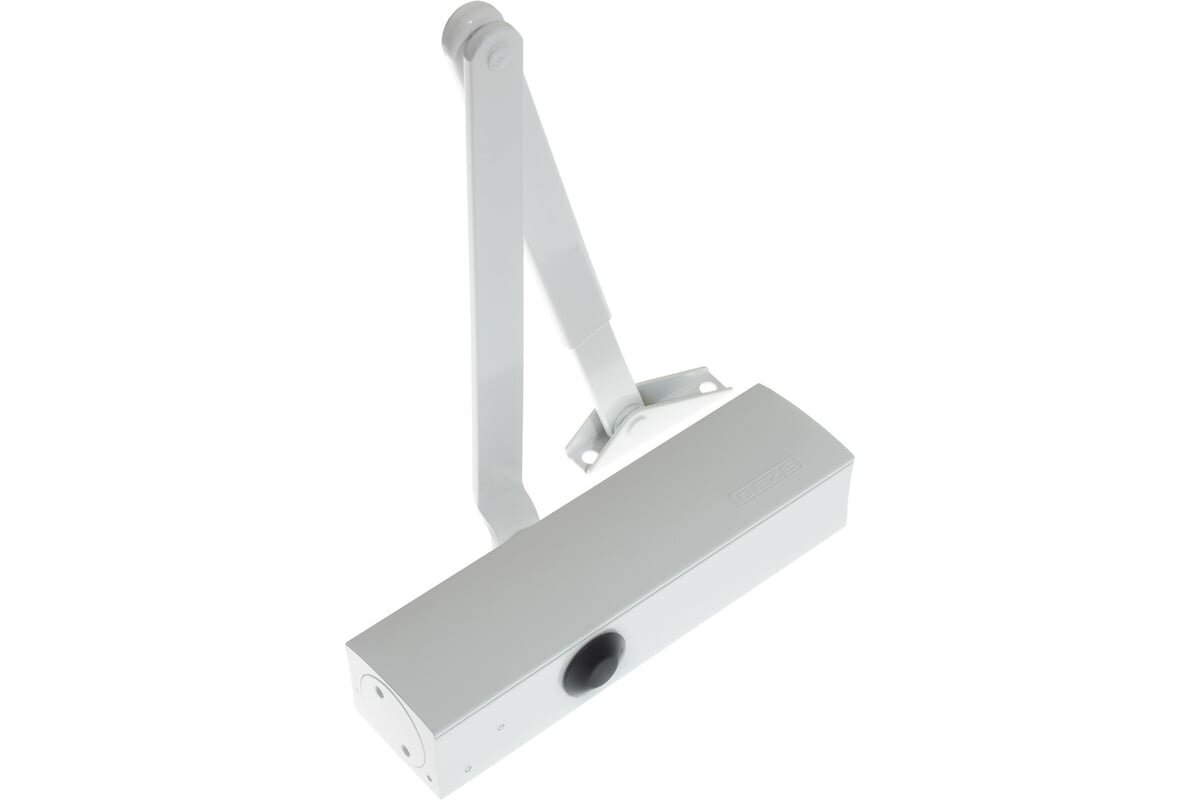 GEZE TS1500 EN3/4 RAL9016 белый доводчик с тягой 68672 для алюминиевых дверей