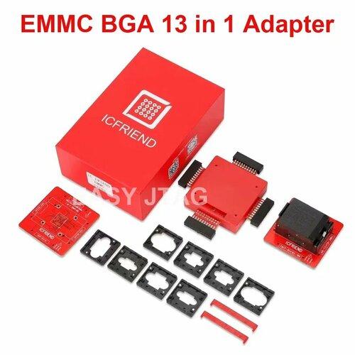 ICFRIEND E-MATE EMMC BGA 13 в 1 с z3x легкий Jtag Plus Box , UFi Box , MiPi Box, Medusa Pro II ...