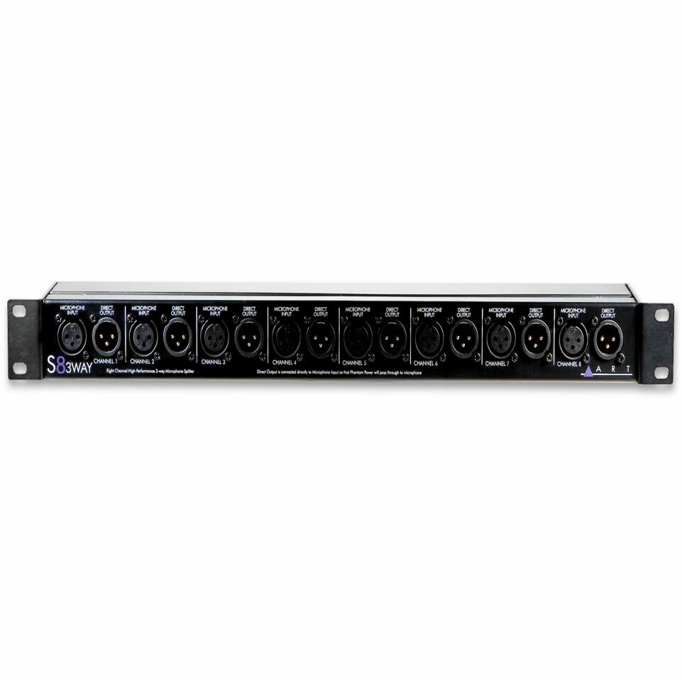 Микрофонный сплиттер ART S8-3Way