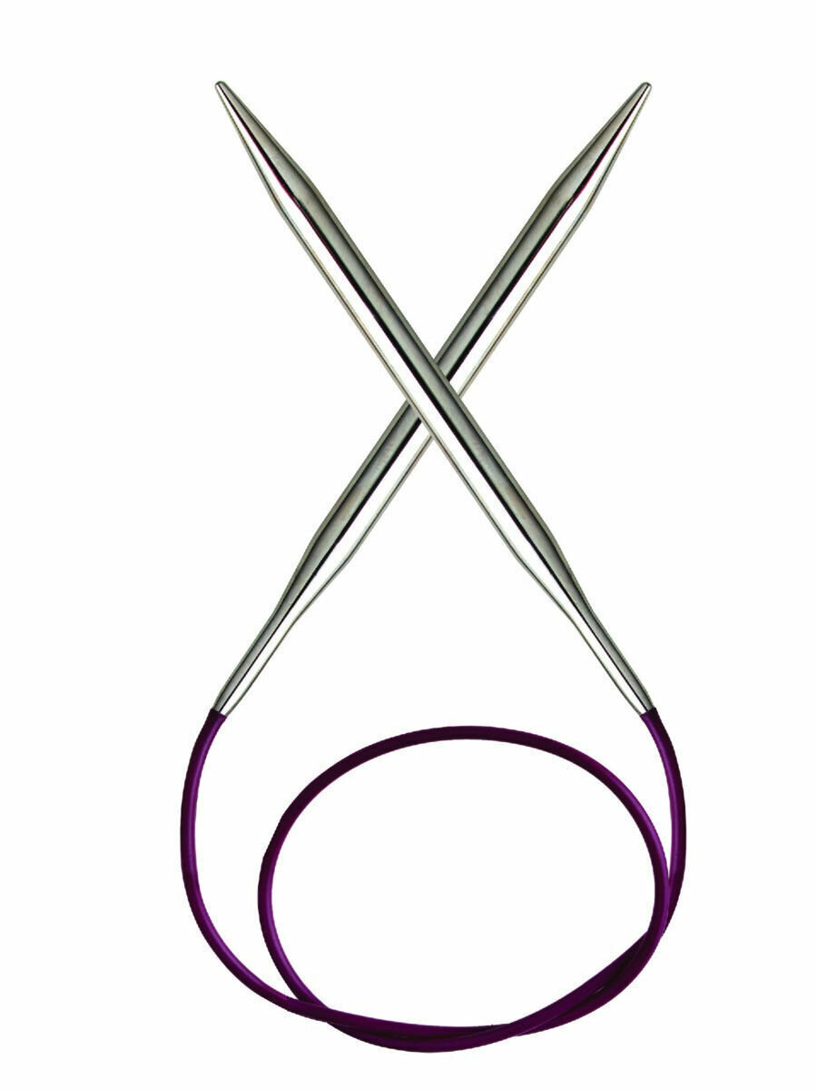 11340 Спицы круговые 5.50 мм - 80 см Nova Metal KnitPro