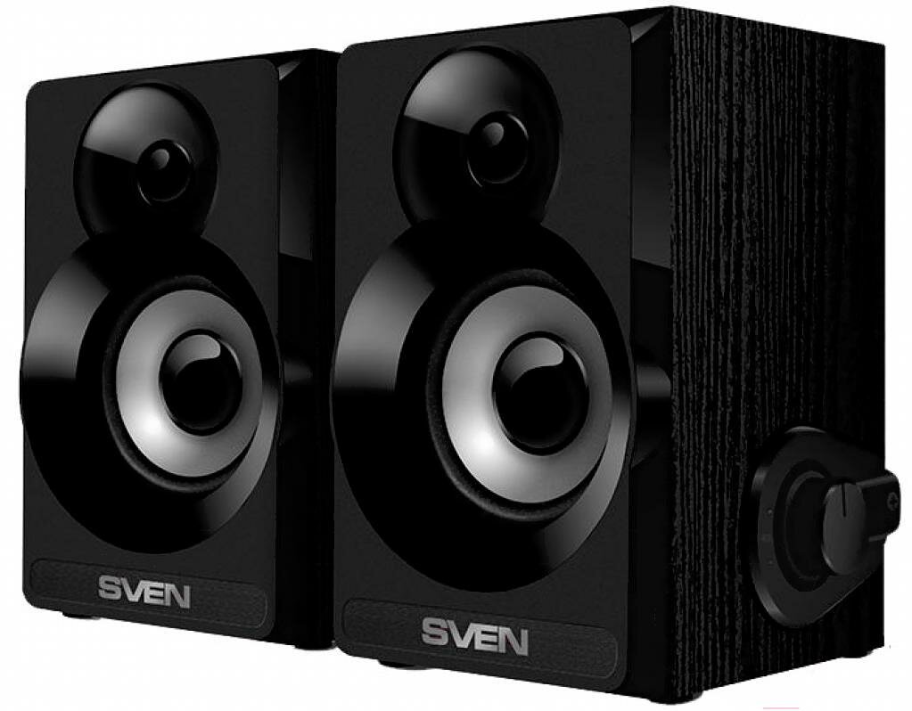 Колонки компьютерные 2.0 SPS-517 черный