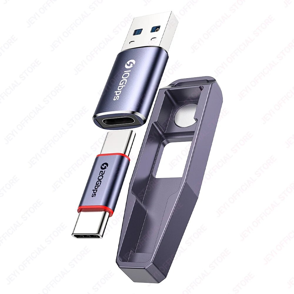 Набор USB-адаптеров JEYI, адаптер Type-c для телефона 10G, с быстрой зарядкой OTG для iPhone 15 Pro Max iPad