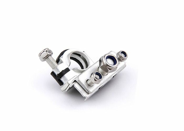 Клемма АКБ ( - ) латунь, трехконтактная