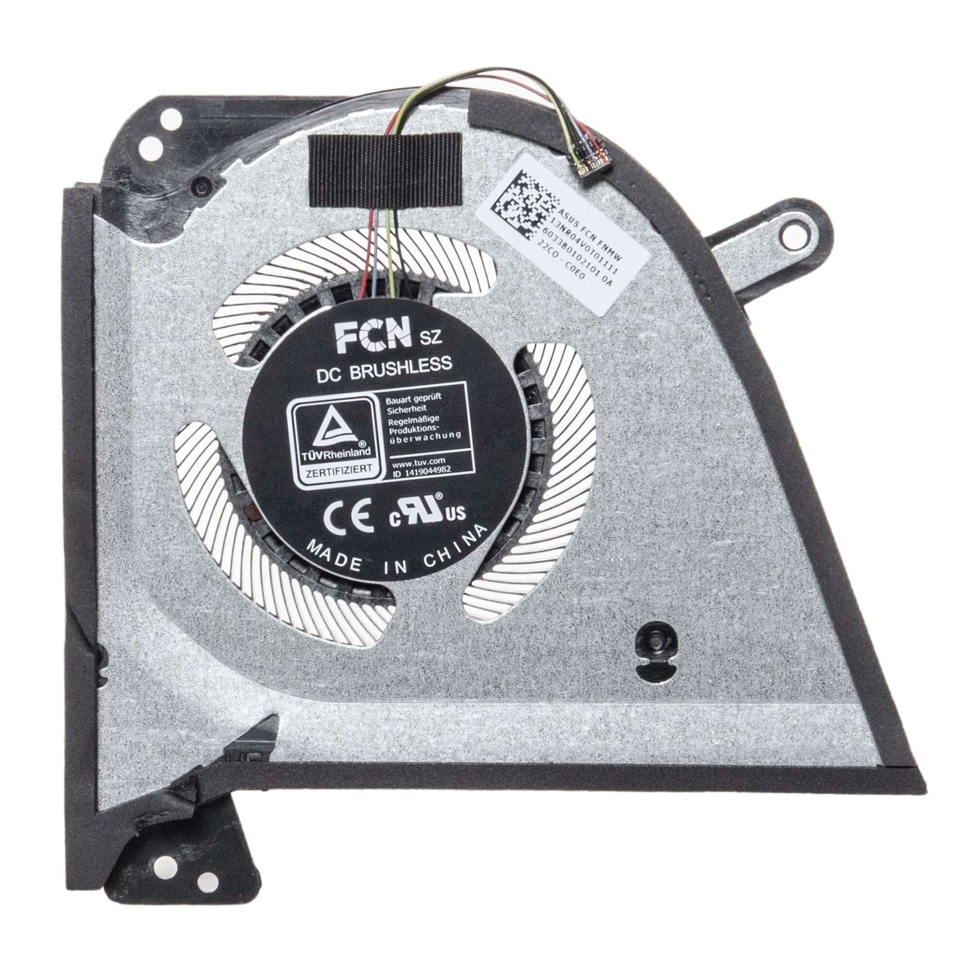 Кулер для ноутбука Asus ROG Zephyrus M16 GU603HE / Asus ROG Zephyrus G15 GA503QC / Asus ROG Zephyrus G15 GA503QE / 13NR04V0T01011 / 13NR04V0T01111 / DFSCK221151812-FNMW - левый GPU