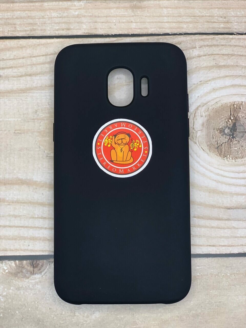 Чехол Silicone cover для Samsung Galaxy J2 pro 2018/j250f (чёрный)