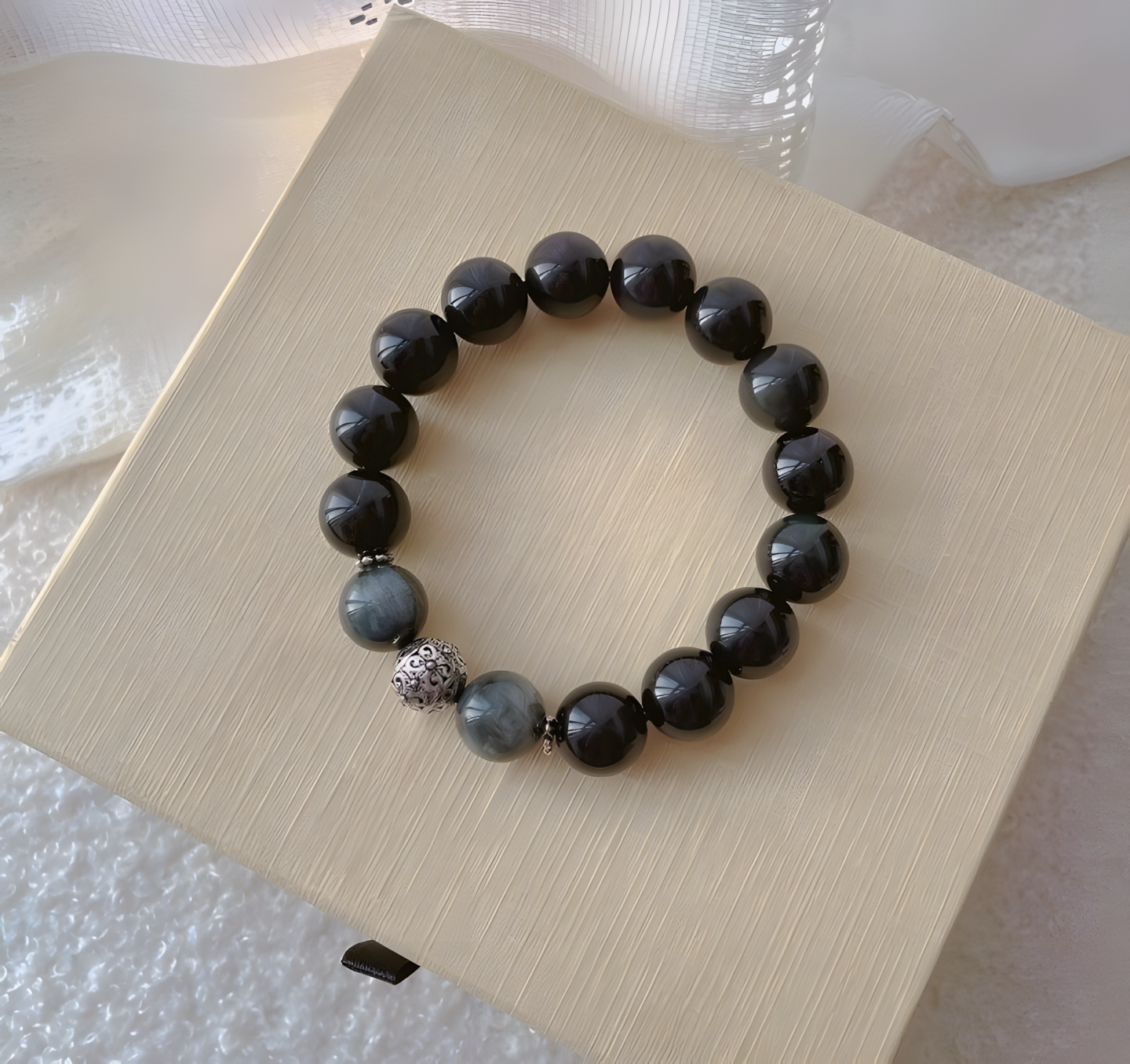 Браслет, жемчуг имитация