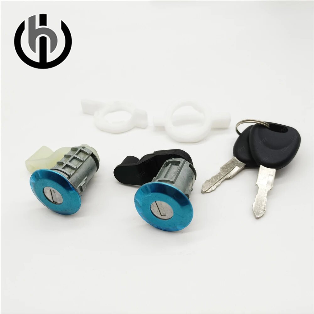 7701472806 2 шт. дверной замок с 2 Одинаковыми Ключами для RENAULT CLIO II 98-05 с пластиковой пряжкой