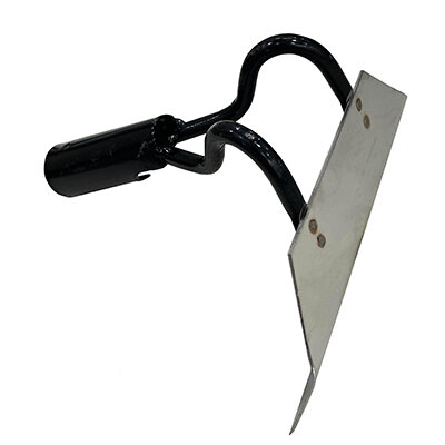 Тяпка садовая клепанная из нержавеющей стали (200х80х120 мм) б/ч