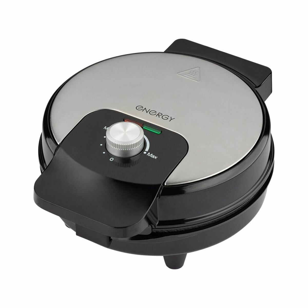 Вафельница электрическая Energy EN-223, 1000 Вт, терморегулятор, черная