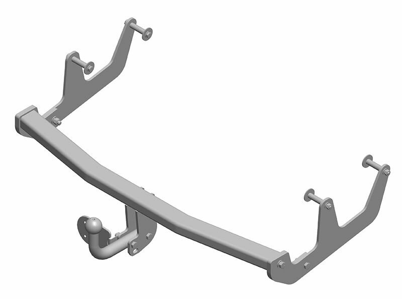 Фаркоп AvtoS для RENAULT SANDERO (2009-2013) с универсальной электрикой и сертификатом в комплекте, арт.(RN 06+electr)