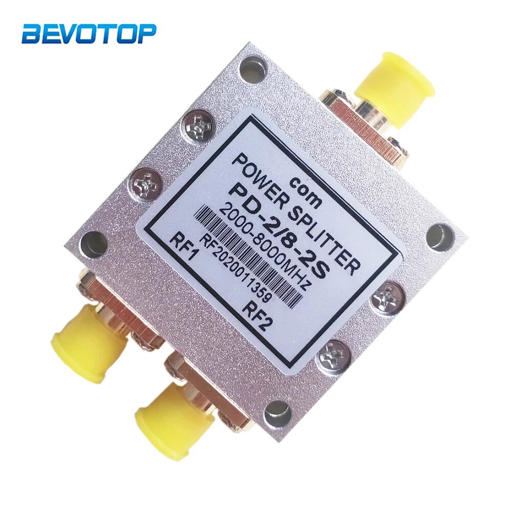 BEVOTOP RF Power Splitter 2-8GHz SMA