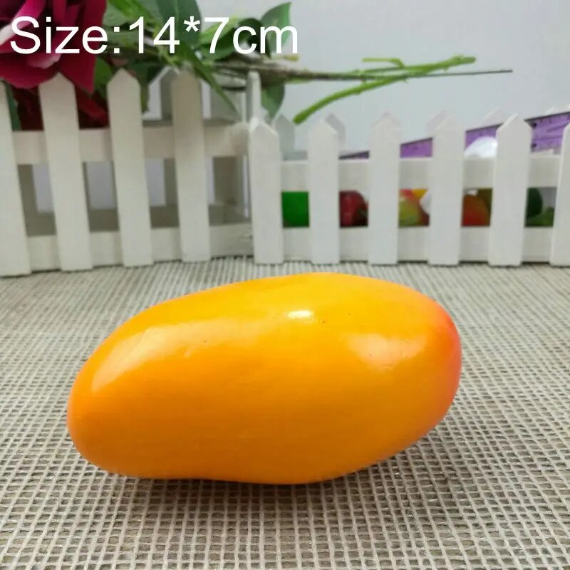 Искусственное манго, 14*7 см, Yellow Mango