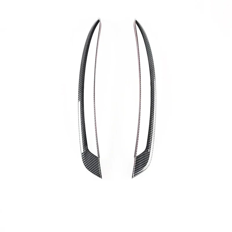 Для Changan UNIK UNI-K 2021 2022 2023, ABS, передняя и задняя противотуманная фара из углеродного волокна, декоративная крышка, накладка Sitcker, Стайлинг автомобиля Rear Part