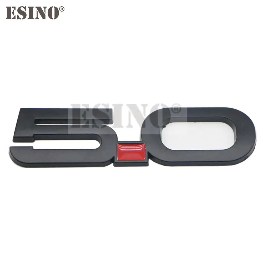 Стайлинг автомобиля Классический 5,0 3D металлический цинковый сплав автомобильный Гриль значок Корпус крыло клейкая Эмблема Для Ford Mustang GT 5.0 2015 - 2020 Adhesive Badge 3