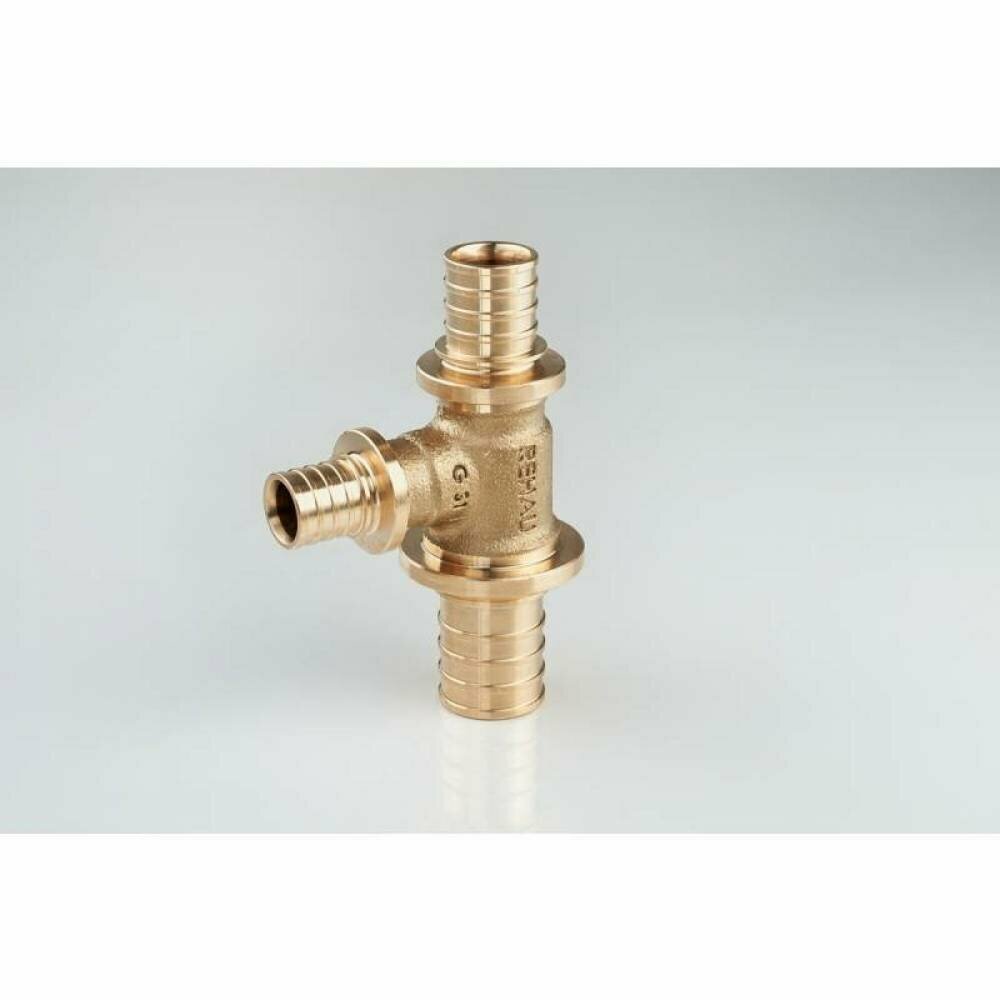 Тройник REHAU с уменьшенным боковым и торцевым проходами 20-16-16 PLATINUM RX 13777411001