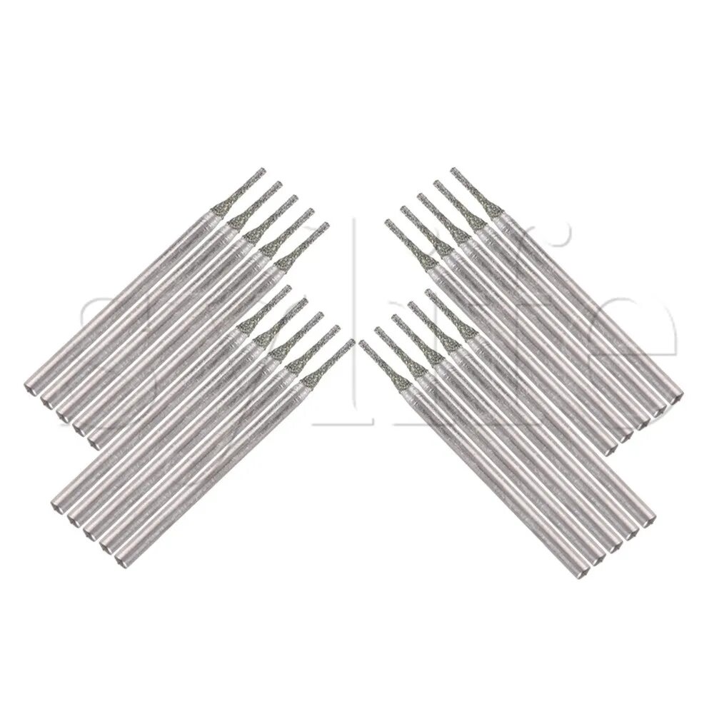 Сверла SYLIFE спиральные серебряные алмазное покрытие 1,2 мм 20 шт