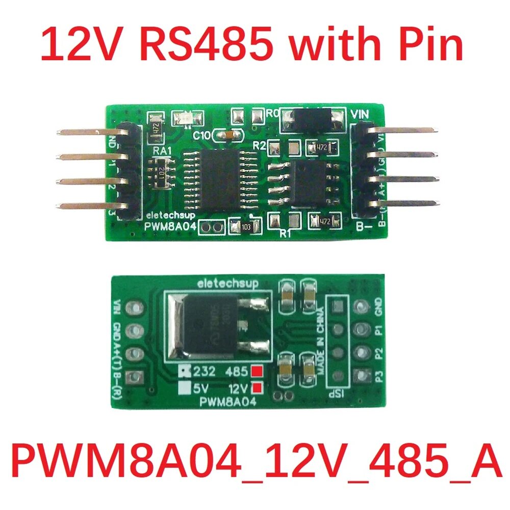 Модуль генератора импульсов diymore PWM Square Wave Pulse Generator Module RS485 12V with pin