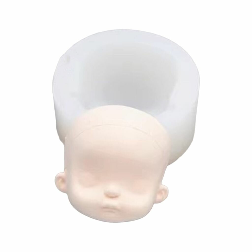 Глиняная мягкая керамика, помадная штукатурка, форма для лица куклы из эпоксидной смолы-X type