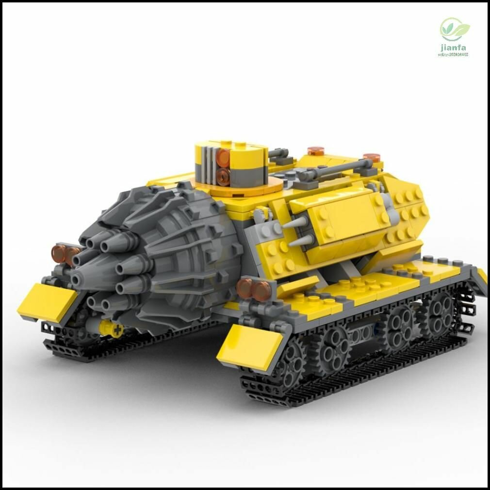 Игрушки из строительных блоков, MOC Deep Rock Transport Vehicle , Military Machinery Galactic Car, Кирпич подарок для детей