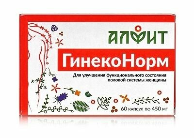 Гинеконорм фитосбор в капсулах №60